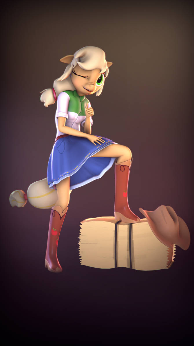 Sfm Mlp Applejack By Imafutureguitarhero On Deviantart