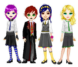 Hogwarts Girls by Kira-Kunoichi on DeviantArt