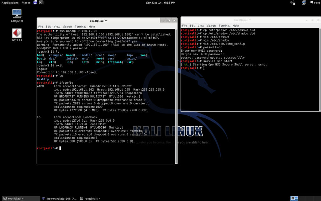 Hacking: Simplest backdoor using ssh. by neo-mahakala-108 on DeviantArt Hacking: Simplest backdoor using ssh. by neo-mahakala-108 on DeviantArt