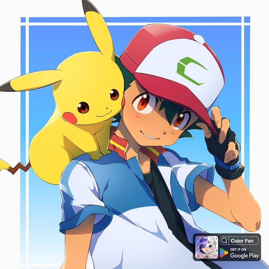 Ash And Pikachu Pokemon By Itsbrunomadrigal On Deviantart