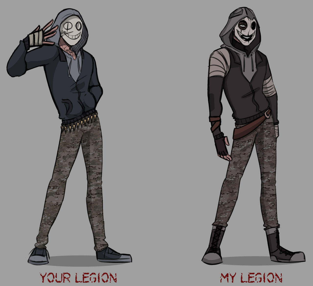 Dbd Legion By Purpl03math On Deviantart