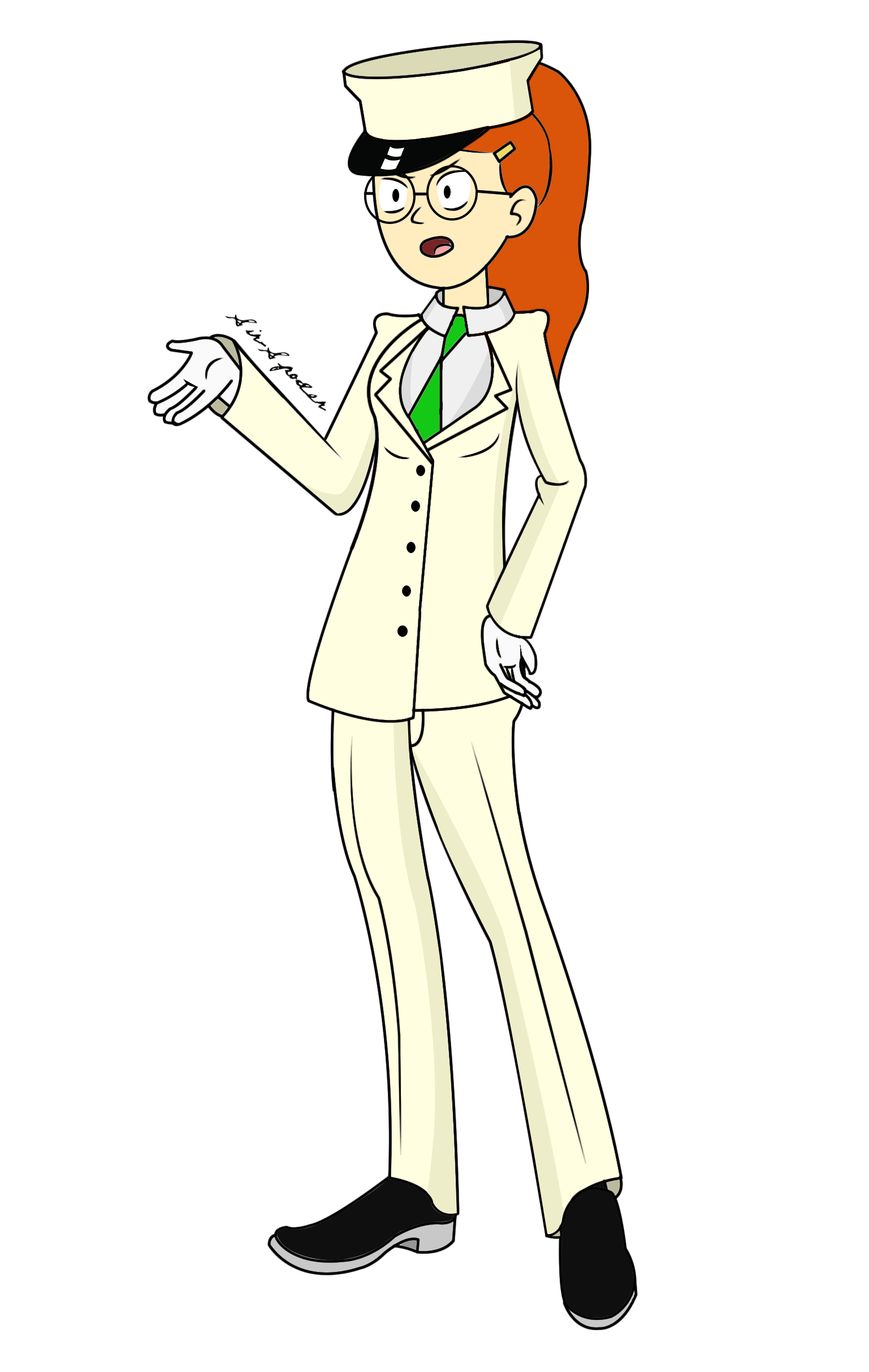 Conductor Tulip Infinity Train Au By Sir Spoder On Deviantart
