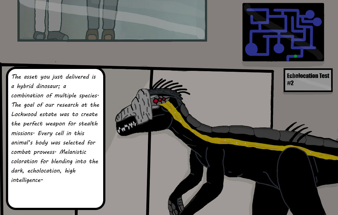 Indoraptor Echolocation Test By Evolutionfactory On Deviantart