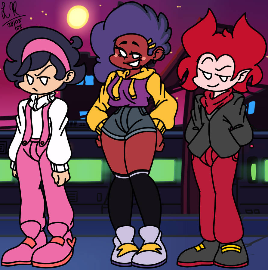 Genderswap Nene Darnell And Cassandra By Xxberrybombxx On Deviantart