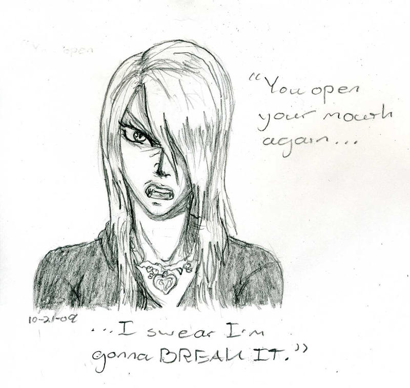 I ll Mess You Up By CloudsGirl7 On DeviantArt i-ll-mess-you-up-by-cloudsgirl7-on-deviantart
