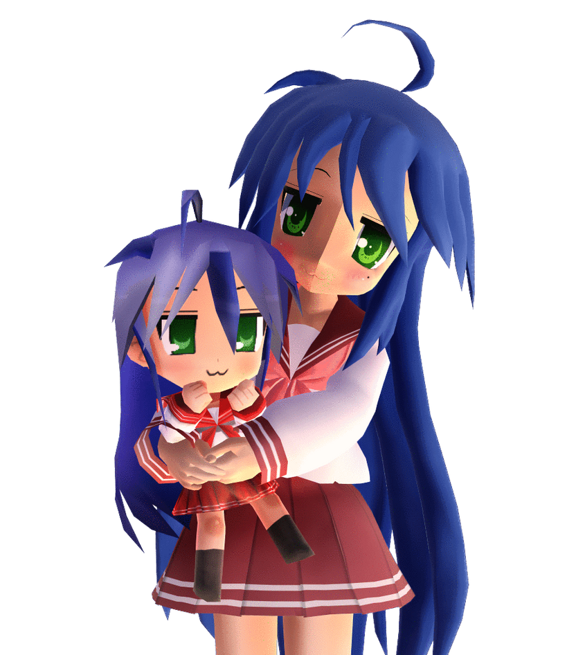 Mmd Lucky Star Konata Izumi Plush Dl By Kilaroka On Deviantart