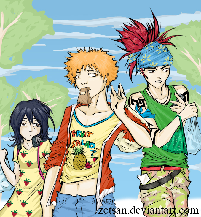 Bleach Trio by zetsan on DeviantArt
