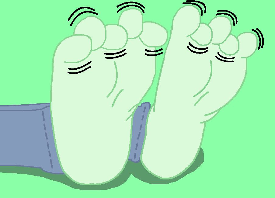 My Bare Feet Tease With Toe Wiggling By Barefootwallflowereg On Deviantart