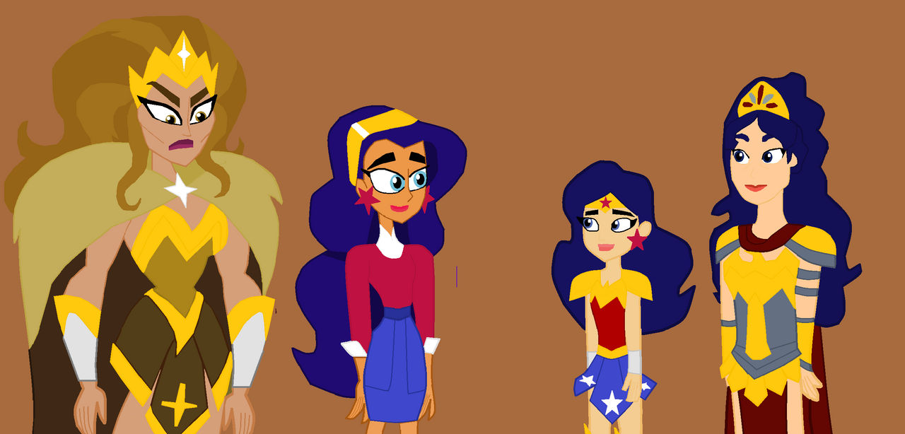 Dcshg Dianas And Hippolyta S By 89animedrawer3 On Deviantart