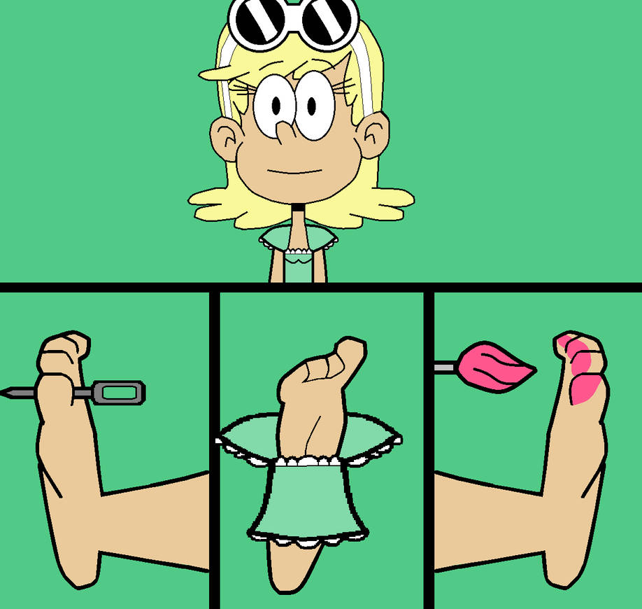 Loud House Foot Model Leni By 89animedrawer3 On Deviantart