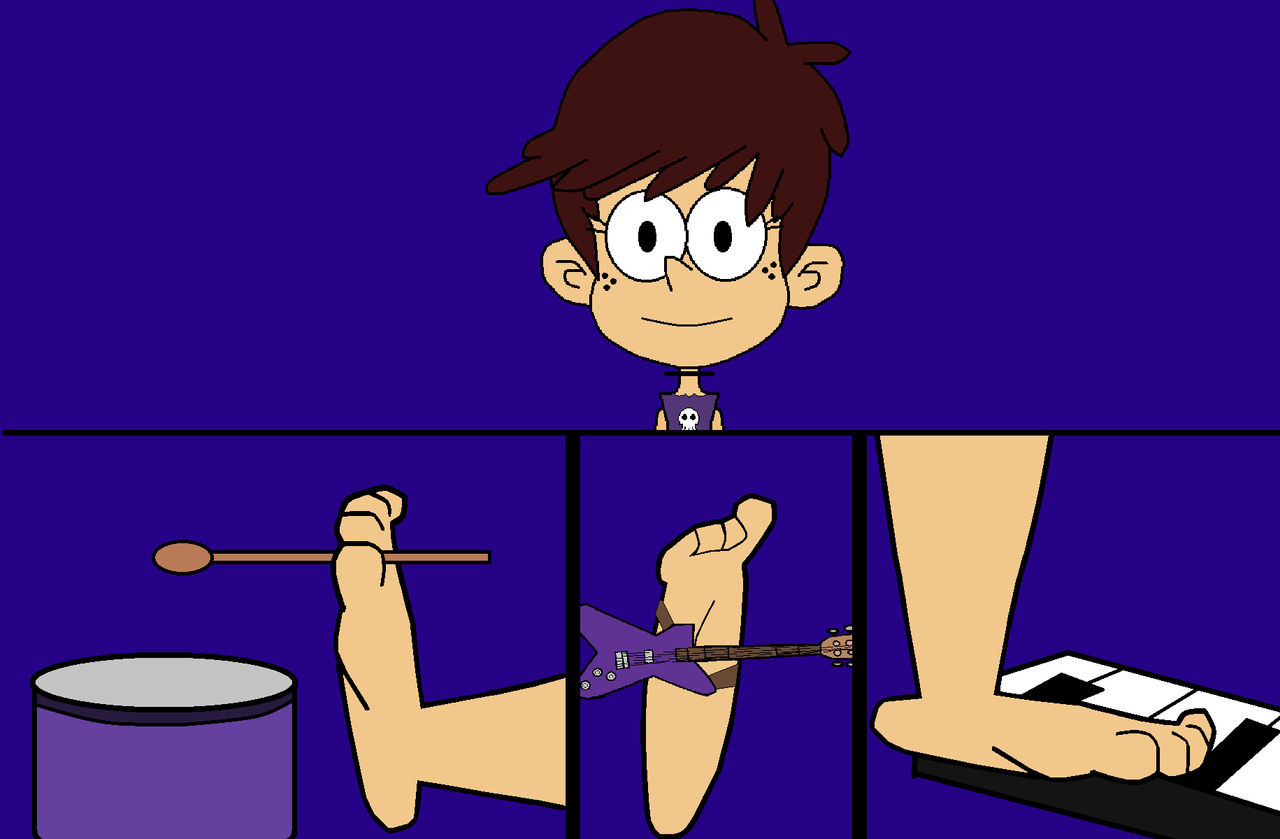 Loud House Foot Model Luna By 89animedrawer3 On Deviantart