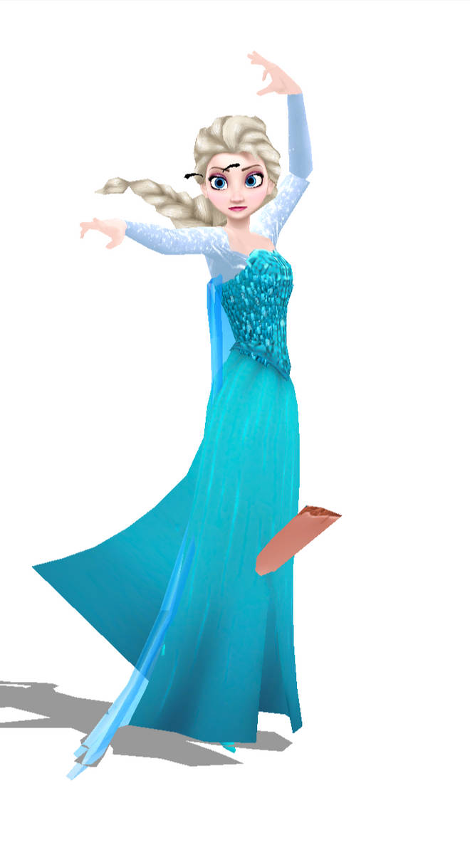 Mmd Elsa Model By Iagoxk On Deviantart