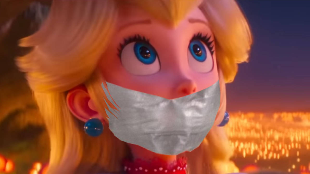 Princess Peach Gagged 4 By Celebfakerfan On Deviantart