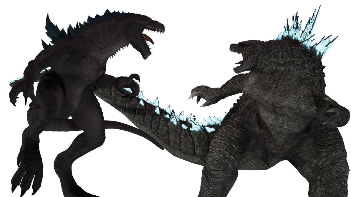 Godzilla Vs Godzilla Jr By Zalgo529 On Deviantart