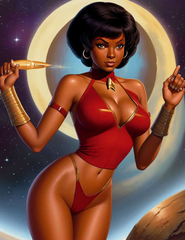 Star Trek Nyota Uhura Beautiful 2 By Thecrow1299 On Deviantart