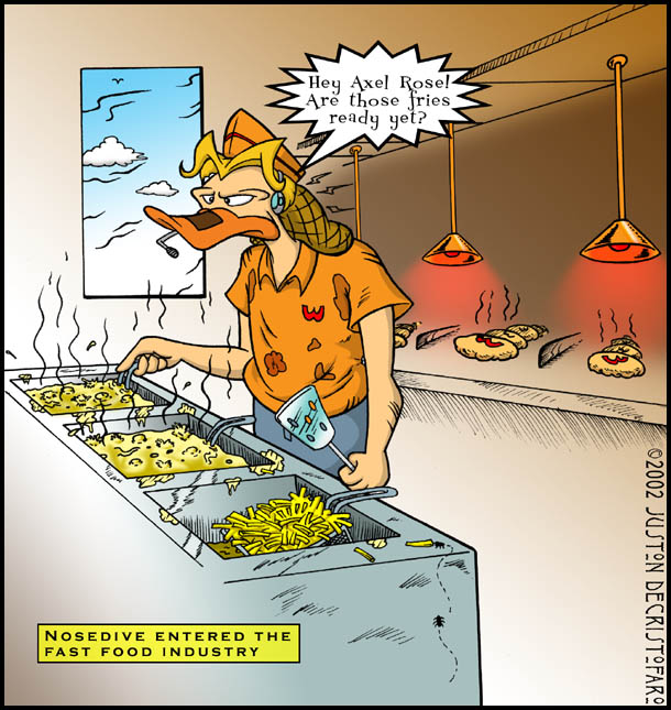 Where are they now?: Nosedive by mdtas on DeviantArt