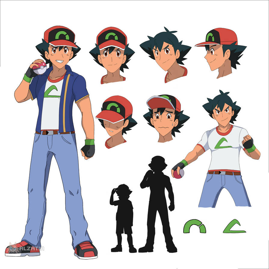 Adult Ash Ketchum By Himanuts On Deviantart