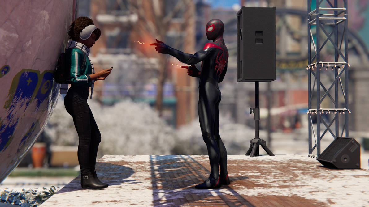 Spider Man Miles Morales Hey By Mrodex On Deviantart