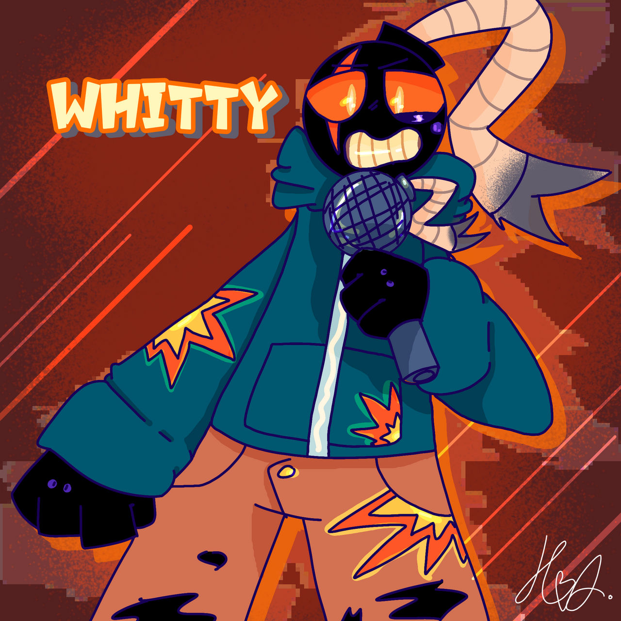 Whitty Fnf By Frizzyp0p On Deviantart