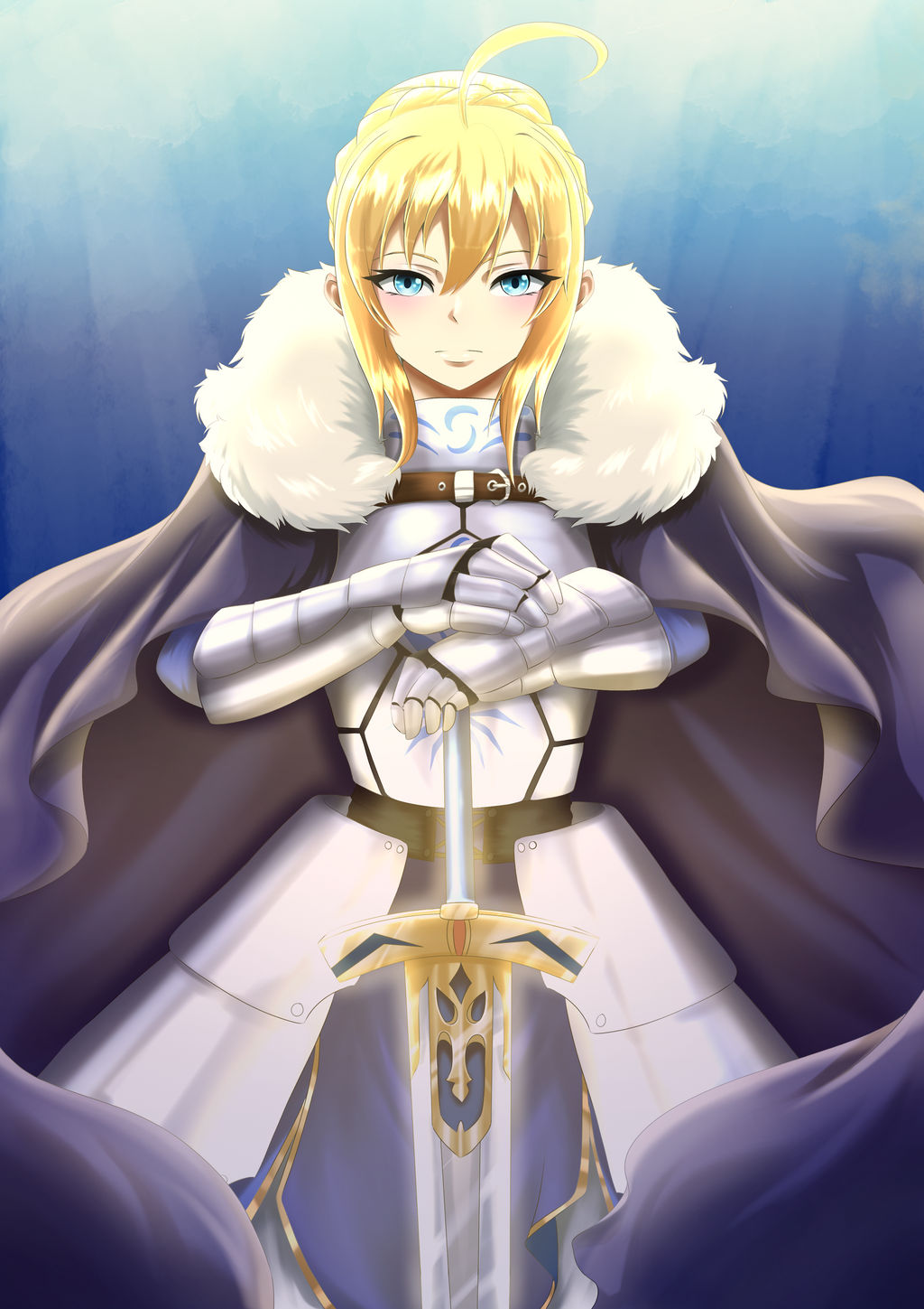 Saber Artoria Pendragon By Littlebluebird123 On Deviantart