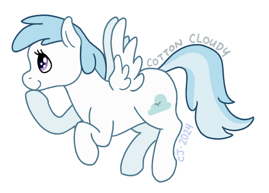 MLP BG Ponies - Cotton Cloudy by Raven--Splash on DeviantArt MLP BG Ponies - Cotton Cloudy by Raven--Splash on DeviantArt