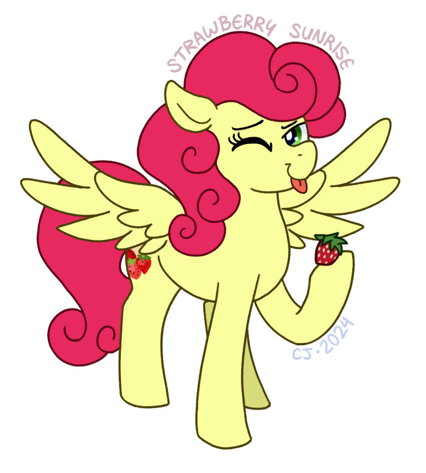 MLP BG Ponies - Strawberry Sunrise by Raven--Splash on DeviantArt MLP BG Ponies - Strawberry Sunrise by Raven--Splash on DeviantArt