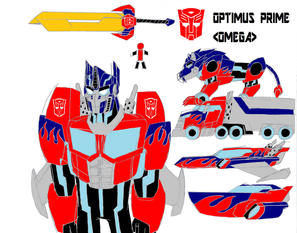 Transformers Omega Omega Optimus Prime By Werewolf90x On Deviantart