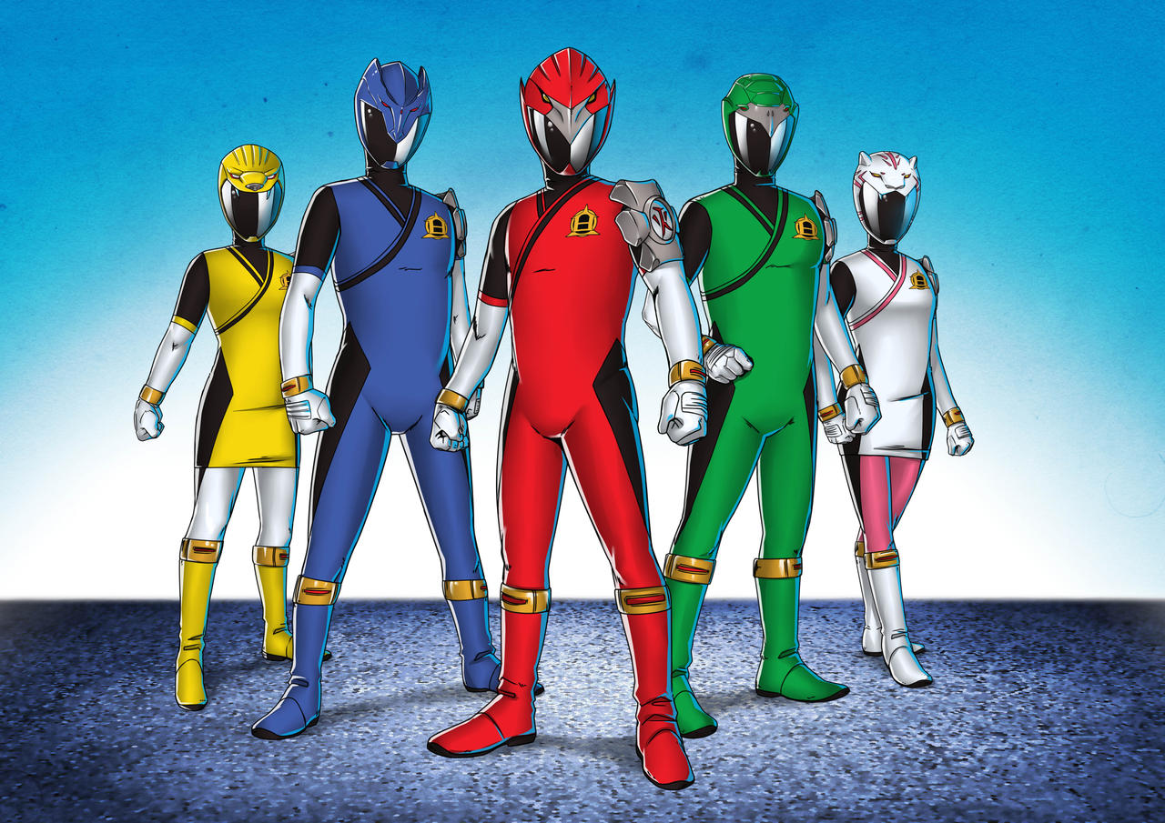 Samurai Sentai Team by Lysergic44 on DeviantArt Samurai Sentai Team by Lysergic44 on DeviantArt