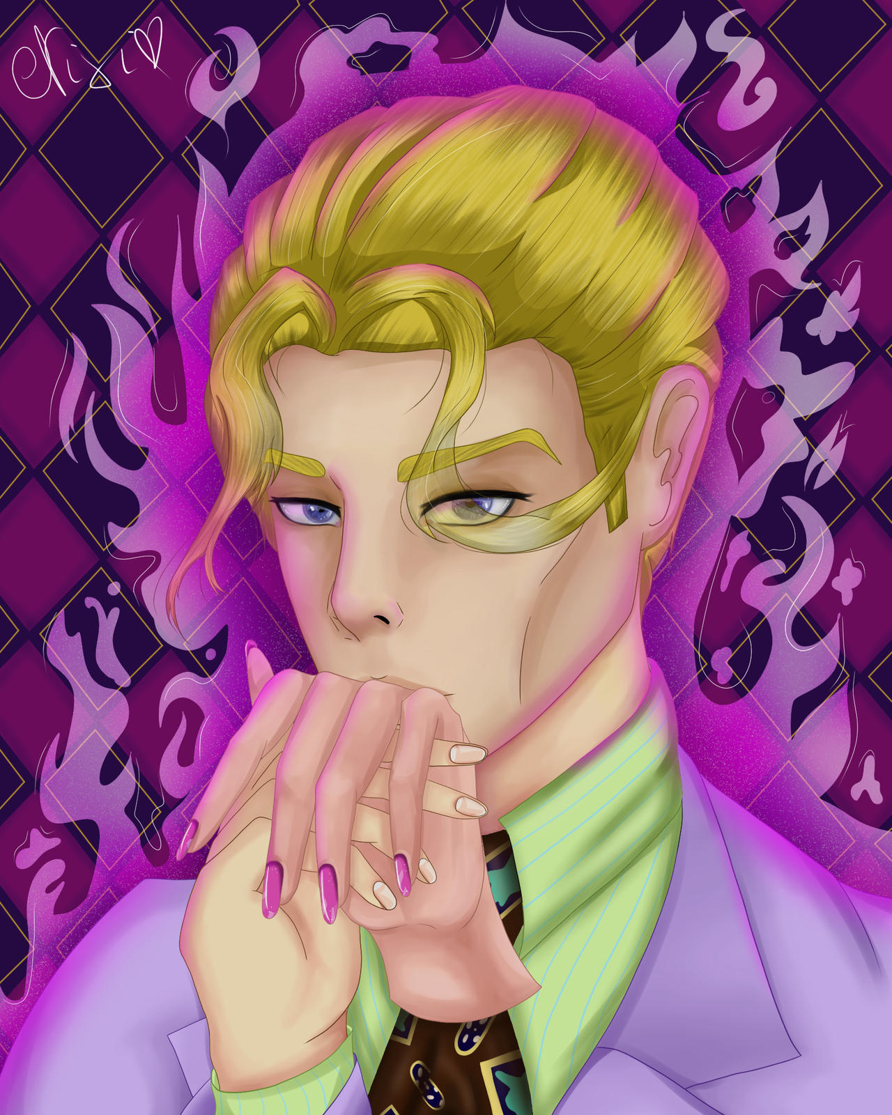 Yoshikage Kira By Xxnixix On Deviantart