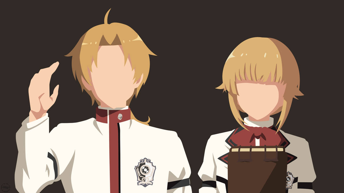 Mushoku Tensei - Rudy and Norn (Minimalist art) by Dave020626 on DeviantArt Mushoku Tensei - Rudy and Norn (Minimalist art) by Dave020626 on DeviantArt