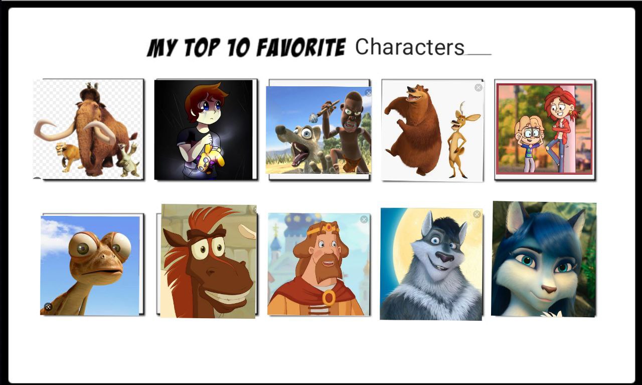 My Top 10 Favorite Characters by Odilplay13 on DeviantArt My Top 10 Favorite Characters by Odilplay13 on DeviantArt