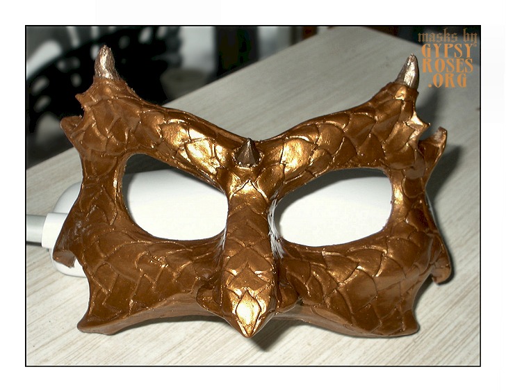 Dragon Mask in Copper by che4u on DeviantArt