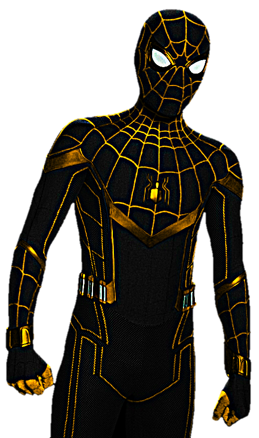 Spider-Man Black and Gold Suit- PNG by DHV123 on DeviantArt Spider-Man Black and Gold Suit- PNG by DHV123 on DeviantArt
