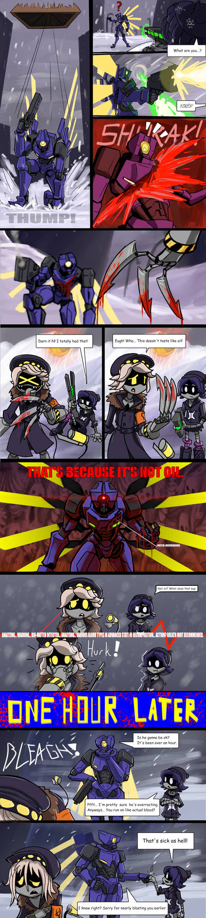V1 Vs Murder Drones By Voidsynced On Deviantart