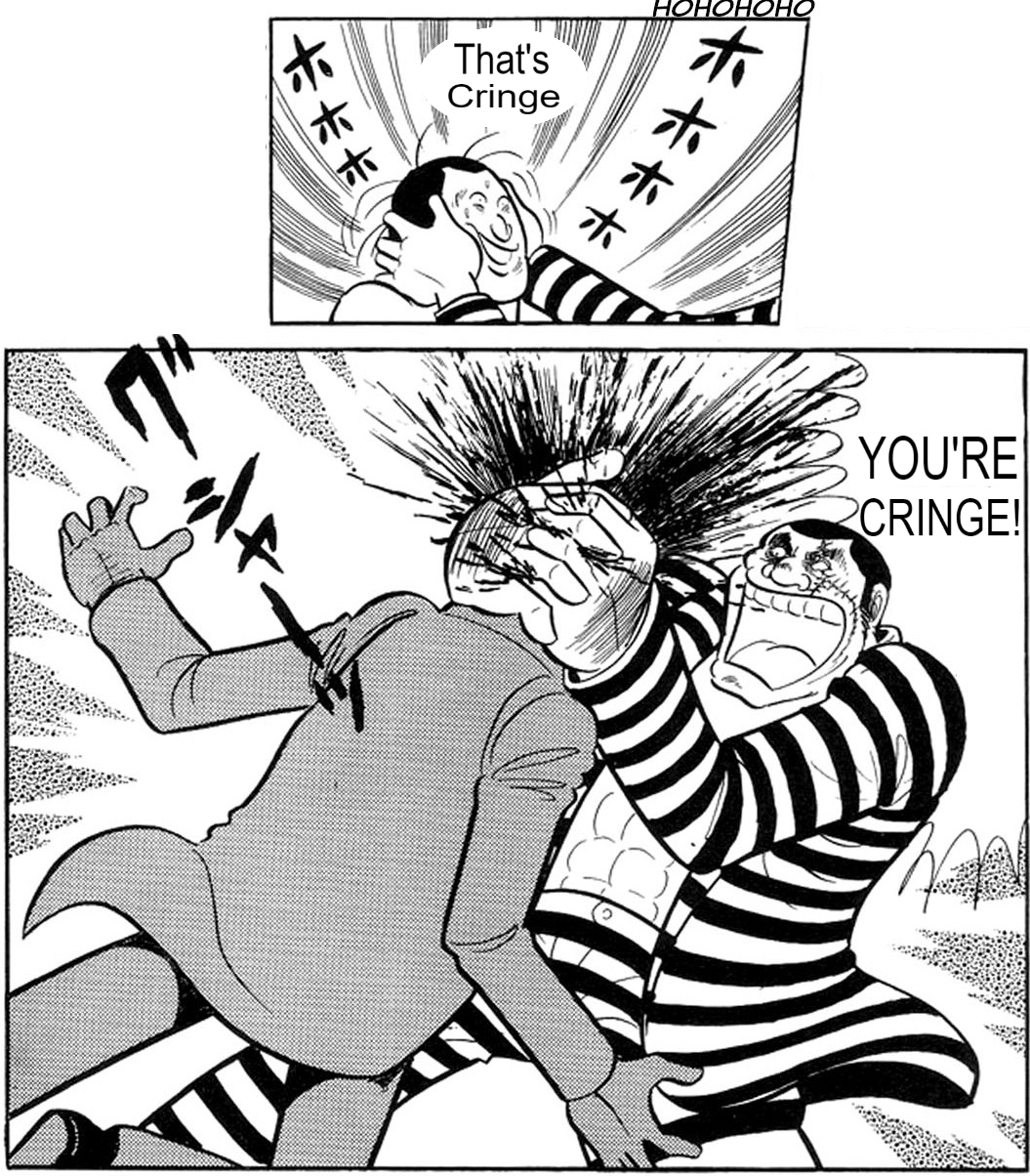 Abashiri Family Manga YOURE CRINGE Meme by iljaheld on DeviantArt Abashiri Family Manga YOURE CRINGE Meme by iljaheld on DeviantArt