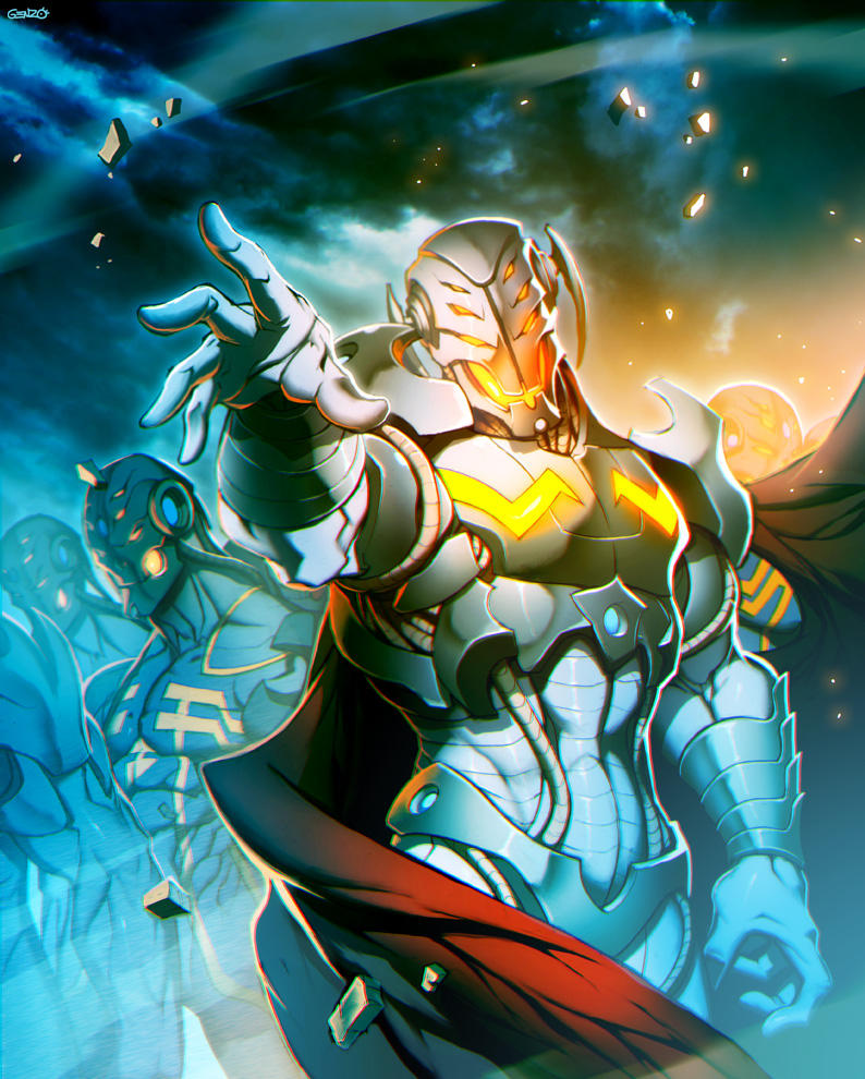 Ultron By Genzoman On Deviantart