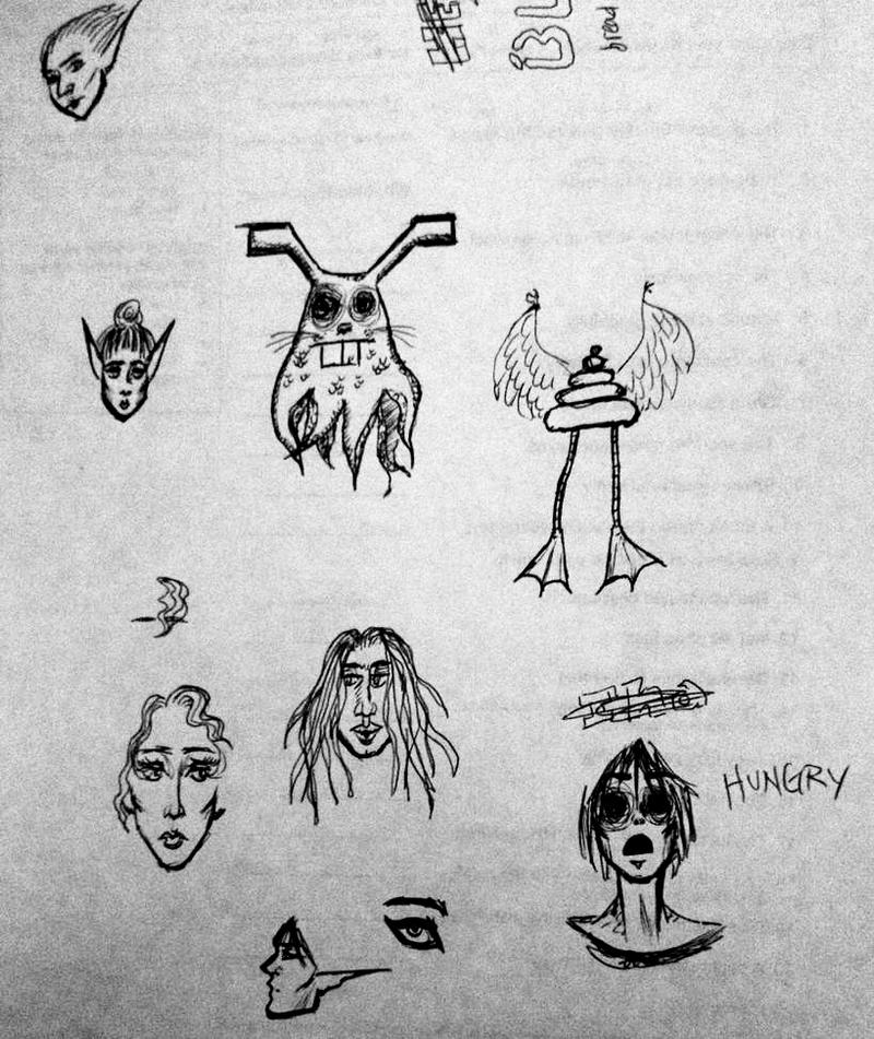 Weird Doodles By Isaacrobles95 On Deviantart