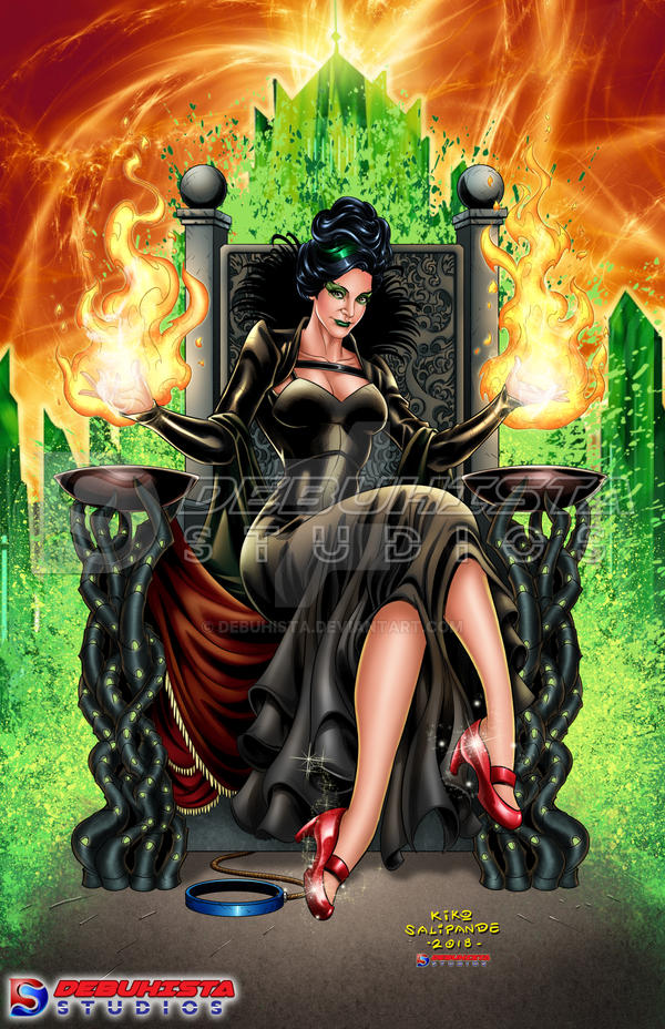 Commission Art_The Wicked Witch 2018 by debuhista on DeviantArt Commission Art_The Wicked Witch 2018 by debuhista on DeviantArt