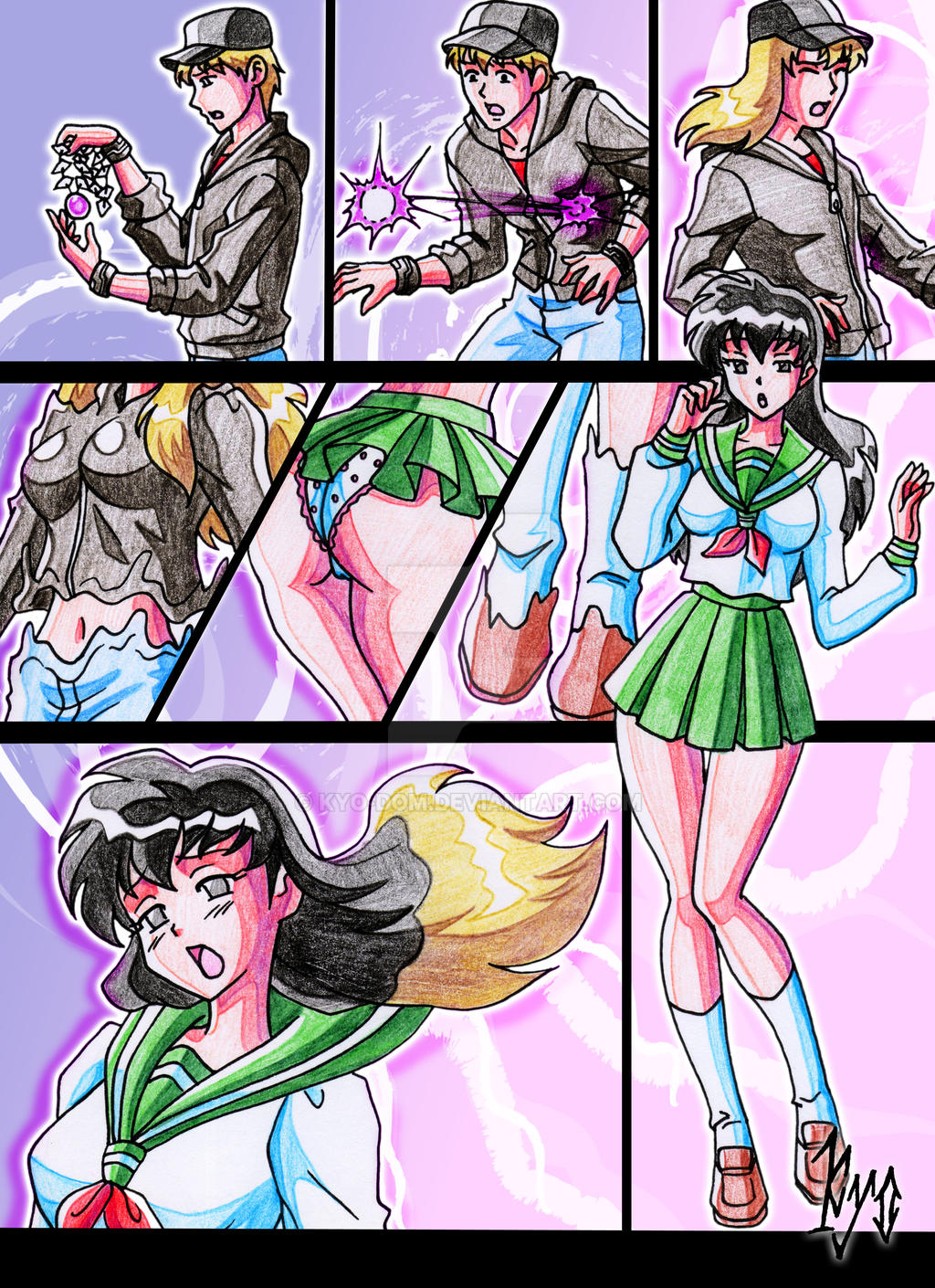 Tg From Janus To Kagome By Kyo Dom On Deviantart
