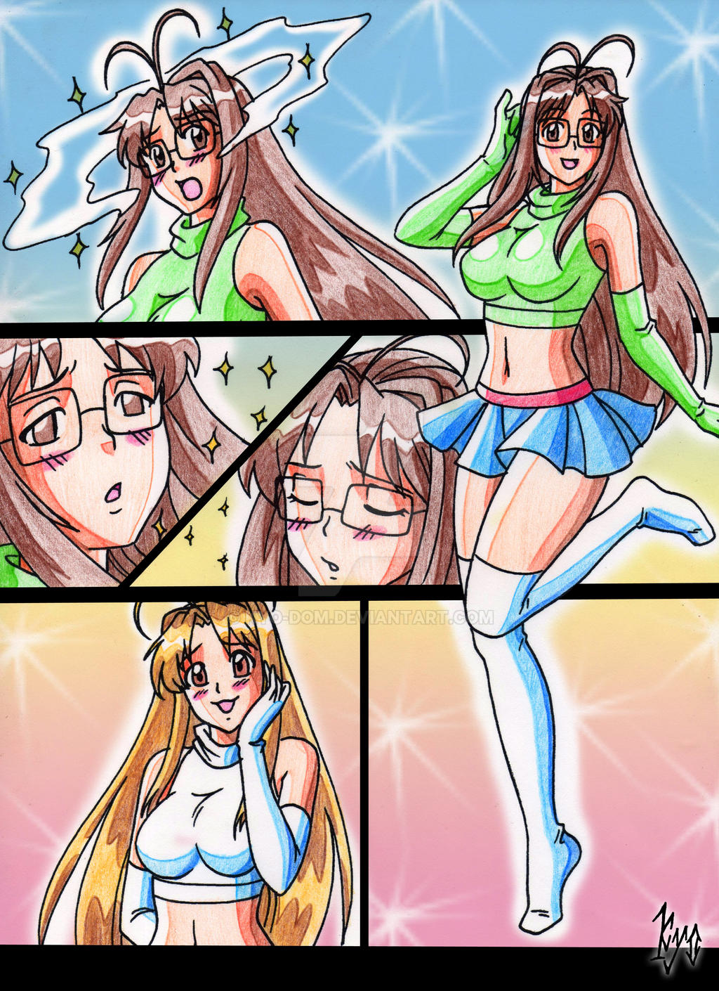 Naru And Keitaro Hi Sister Keita Xd 4 By Kyo Dom On Deviantart