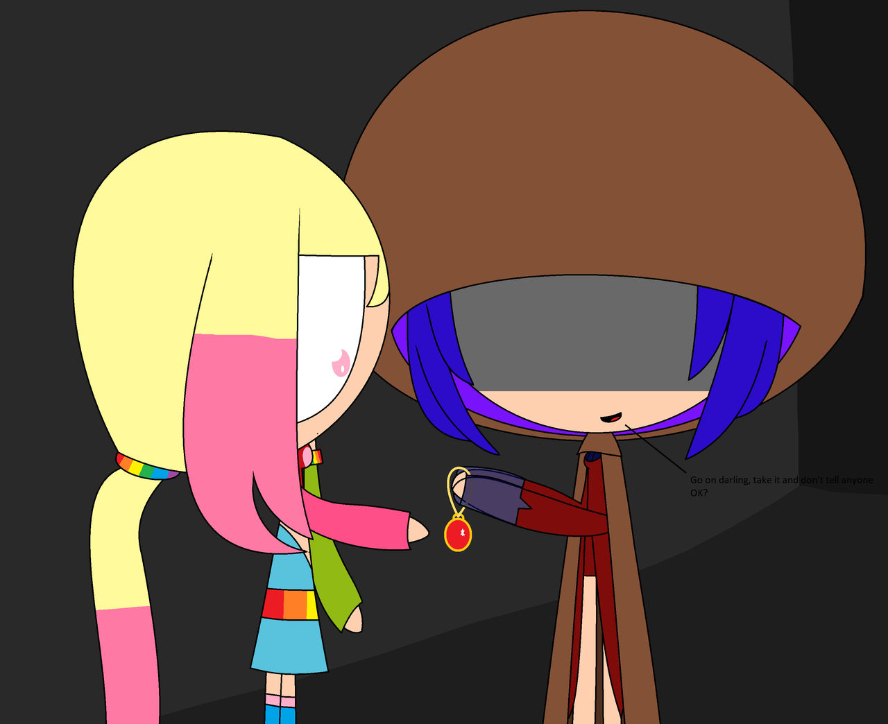 Keeping A Secret By Rayna Morningstar On Deviantart