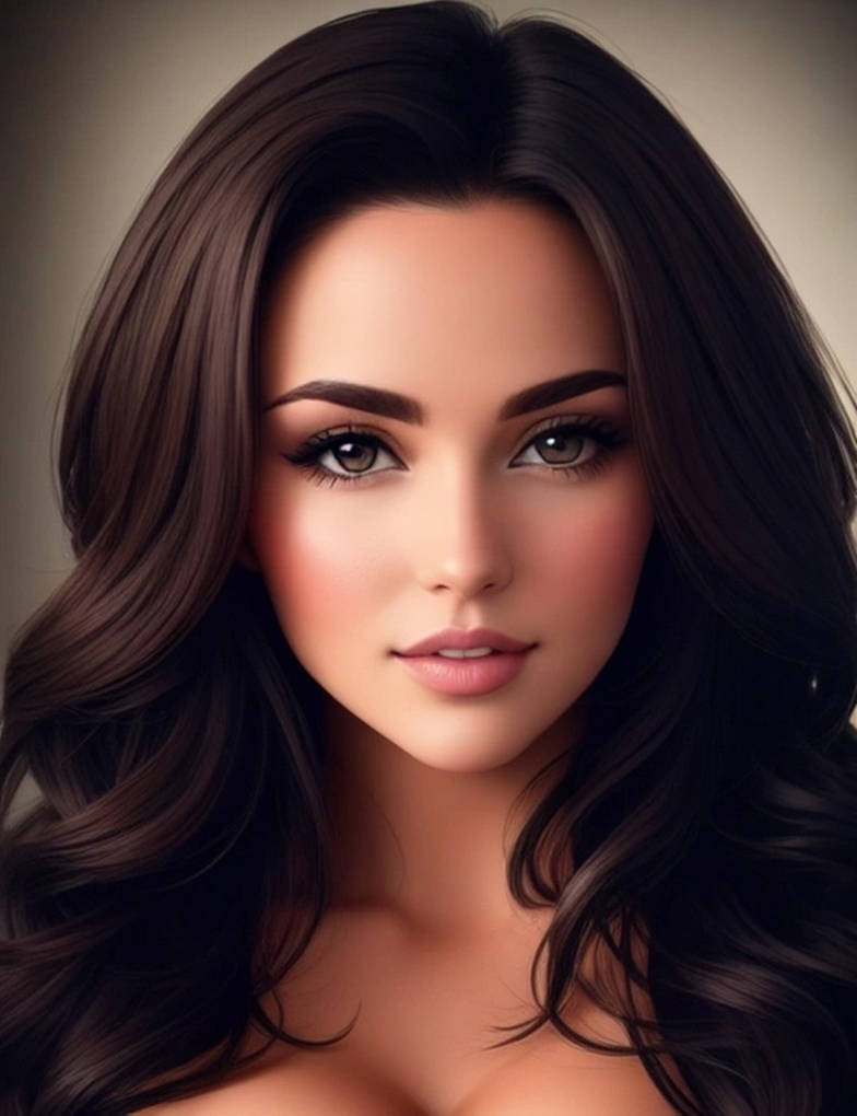 Curvy Ai 084 By Ai Portraits On Deviantart