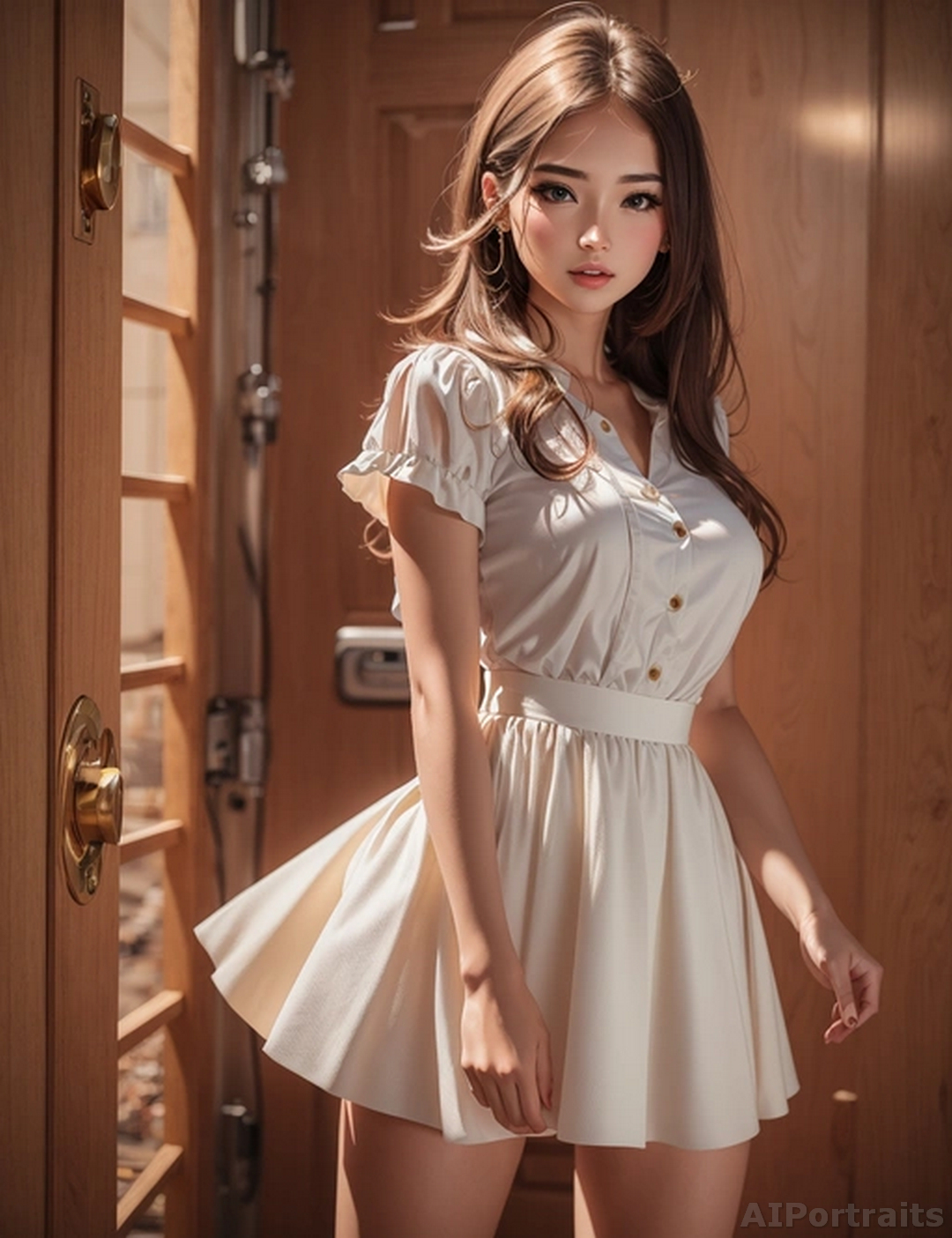 Skirt And Blouse 008 By Ai Portraits On Deviantart