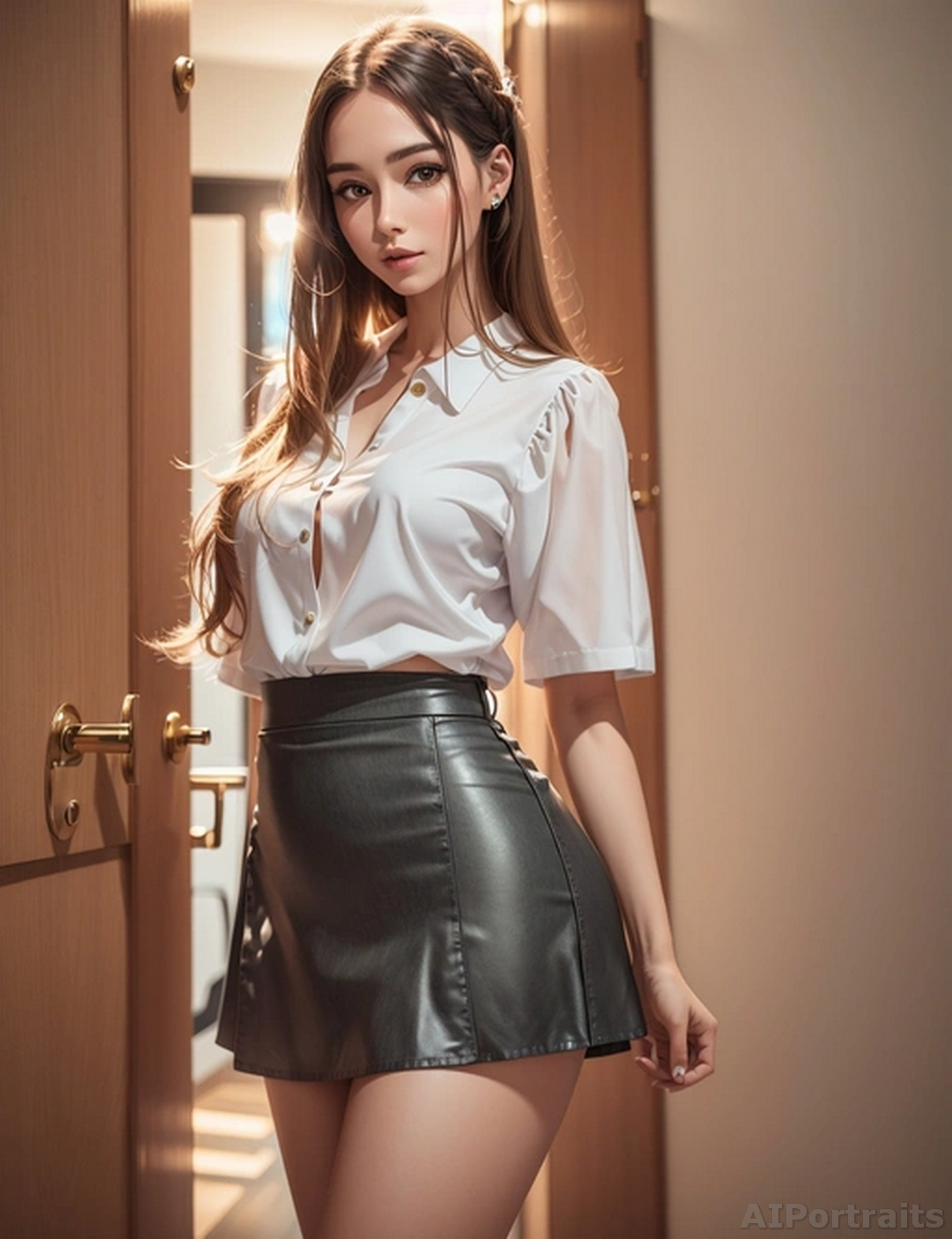 Skirt And Blouse 006 By Ai Portraits On Deviantart