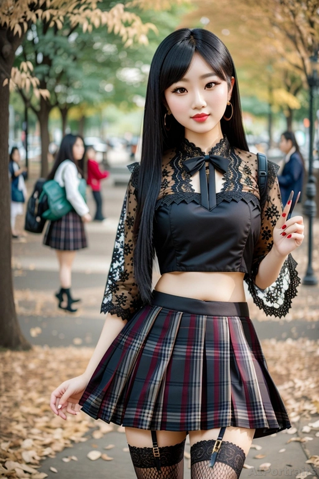 Pleated Skirt 019 By Ai Portraits On Deviantart