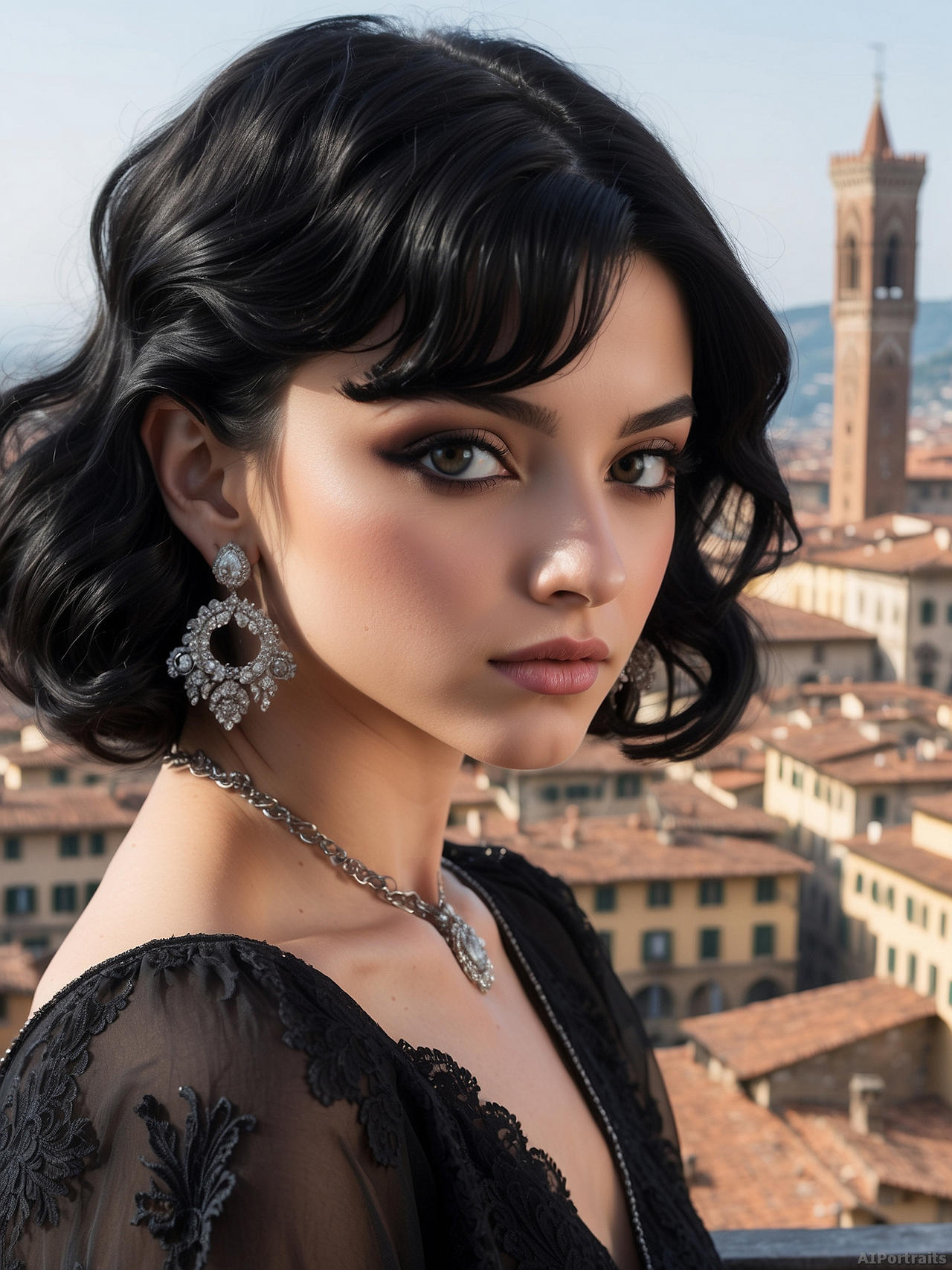 Raven Haired 013 By Ai Portraits On Deviantart