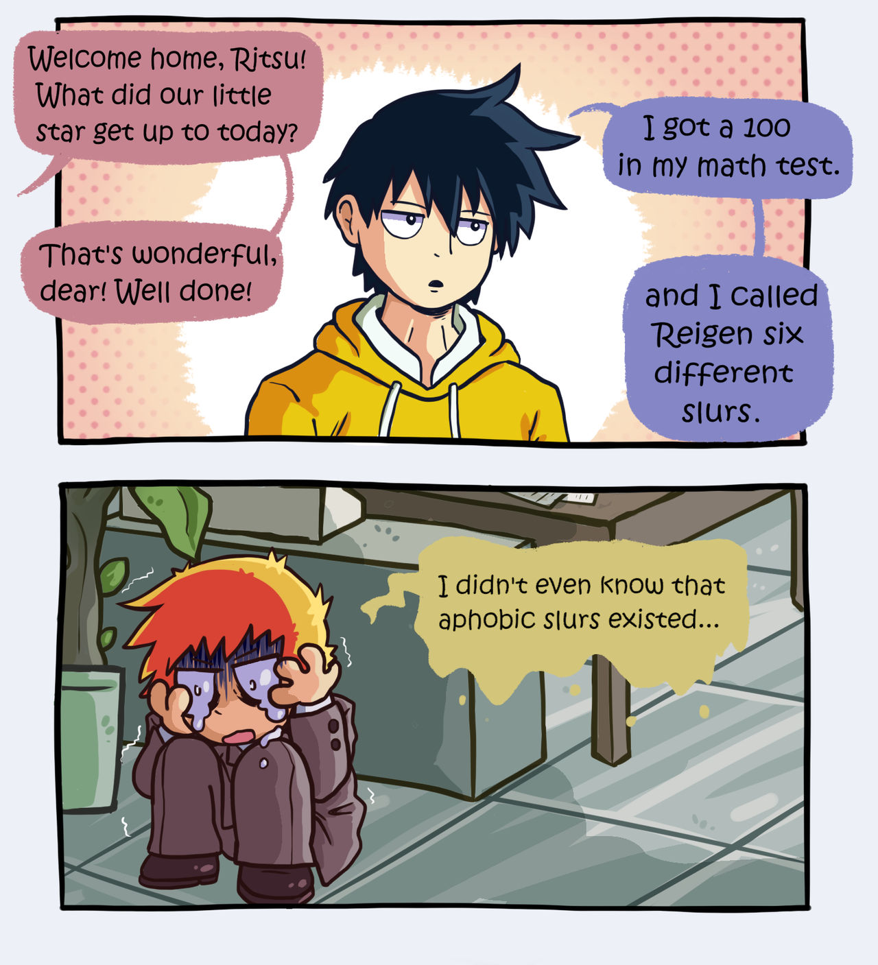 Mob Psycho Comic By Muzyoshi On Deviantart