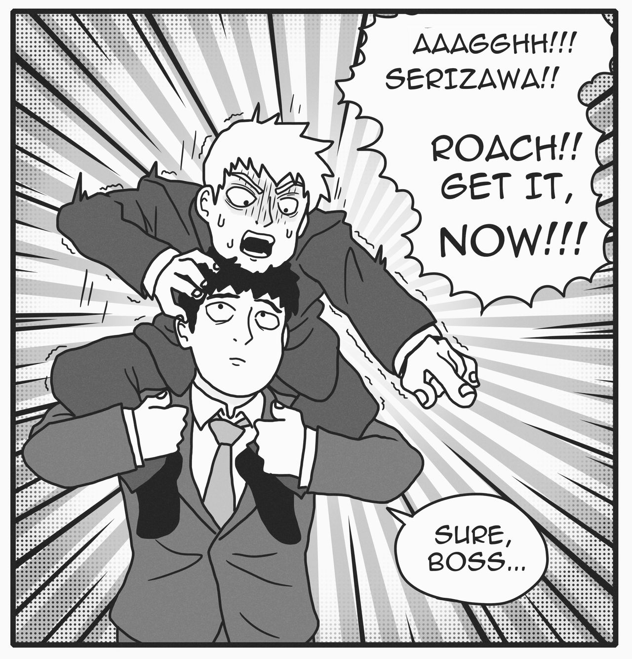 Mob Psycho 100 Fake Manga Panel 6 By Muzyoshi On Deviantart