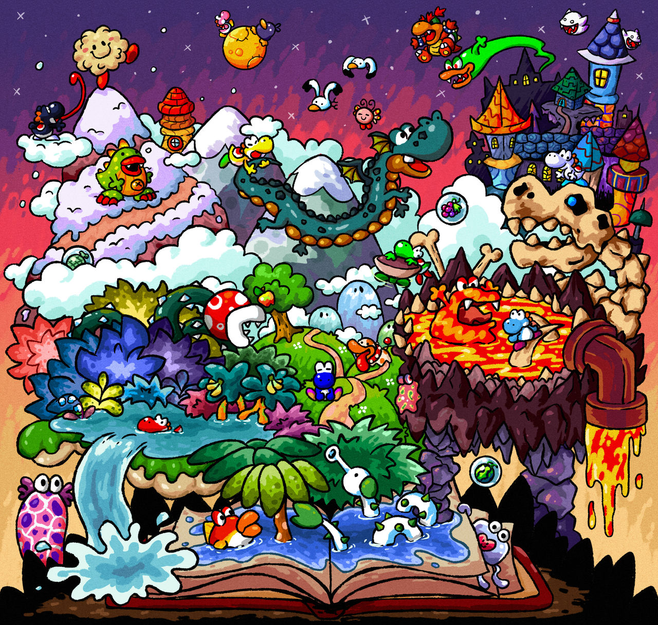 Yoshis Story By Muzyoshi On Deviantart