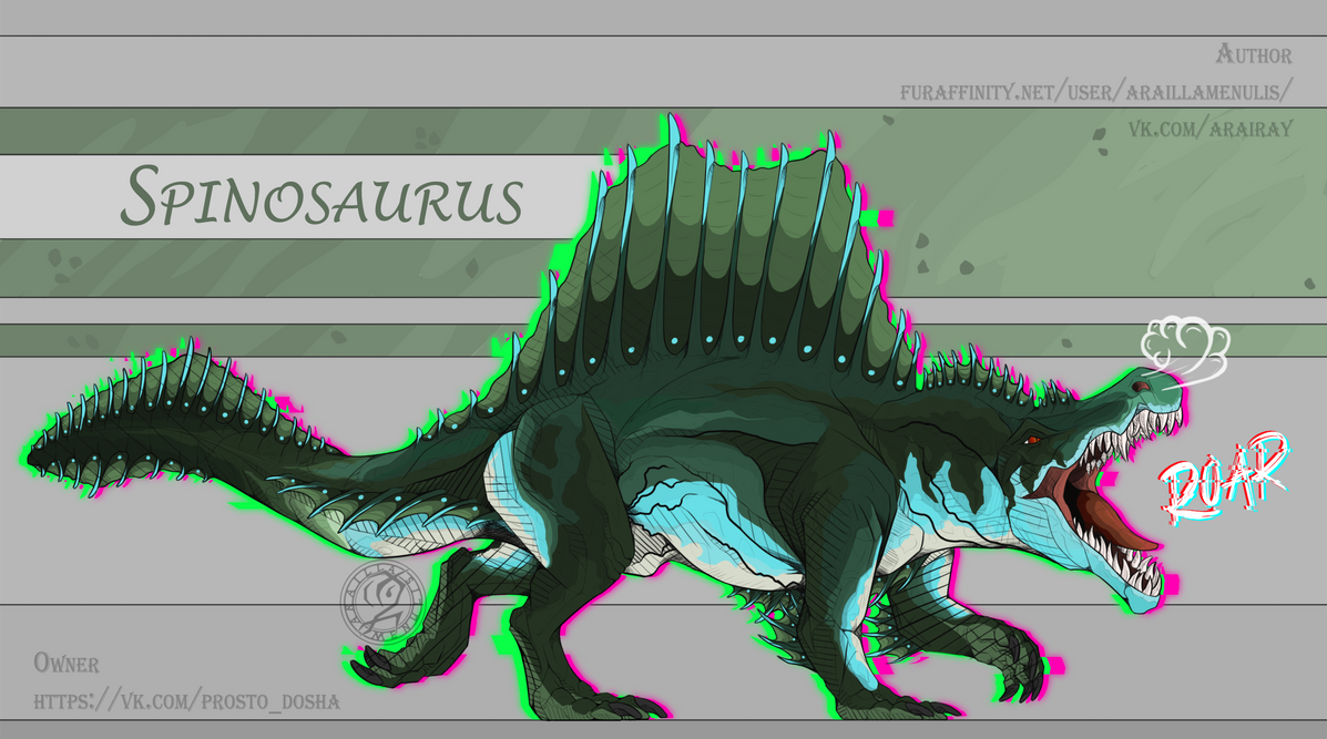 Spinosaurus Adopt Closed By Araillamenulis On Deviantart